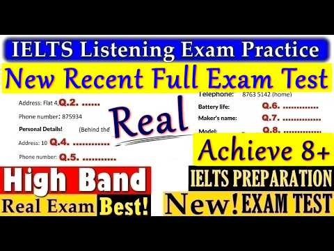 IELTS LISTENING PRACTICE TEST 2026 WITH ANSWERS | 07.03.2026