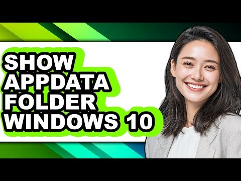 How to Show Appdata Folder Windows 10 (updated)