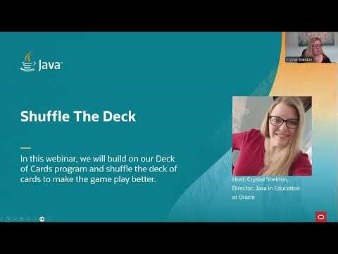 Java Card Game Challenge 5: Shuffling the Deck