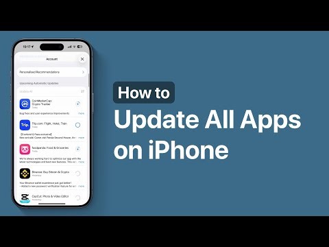 How to Update All Apps iPhone 17 At Once | Enable Automatic Updates