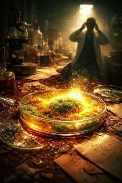 A messy lab… led to a life-saving discovery. #science #penicillin #accident #discovery #shortsvideo