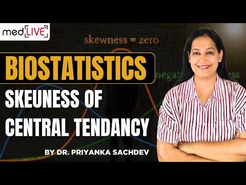 Normal Distribution & Skewness: Mean, Median, Mode | Biostatistics PSM