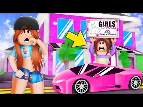 LIVING In A GIRL ONLY WORLD For 24 HOURS.. (Brookhaven RP)