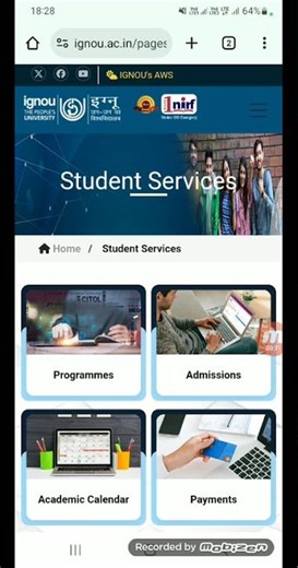 ignou re registration form apply online step||ignou graduation admission process#exam#ignoudevesh