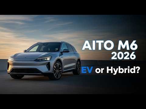 AITO M6 — EV / range-extended SUV launching in Q2 2026