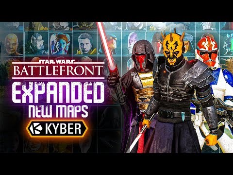 BATTLEFRONT 2 Expanded + New MAPS - KYBER GAMES