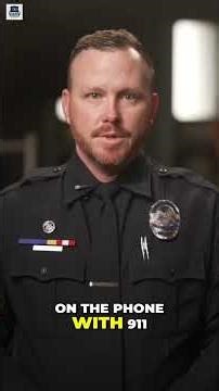 911 Call: Knife-Wielding Attacker Threatens Woman #shorts