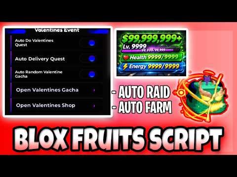 BEST Blox Fruits Script | Auto Farm, Auto Raid, Fruit Sniper & More