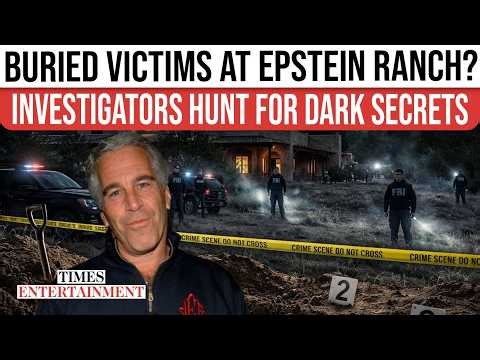 'Epstein, Maxwell STRANGLED THEM': New Mexico Investigators Dig For Clues At Zorro Ranch