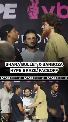 Shara Bullet vs. Edson Barboza FINAL FACEOFF | Hype Brazil | MMA Fighting