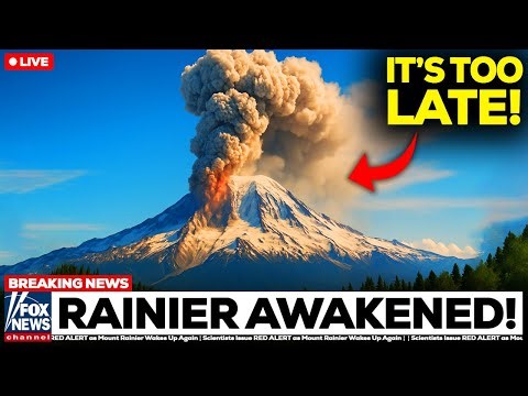 Mount Rainier Volcano Just Woke Up — Experts FEAR What’s Next!