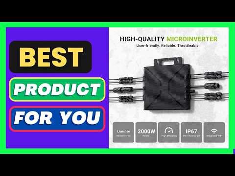 2000W Micro Inverter with 4 MPPT, Wi-Fi, IP67 for 280W-650W-Solar