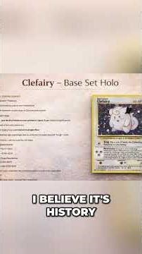 Why Nobody Wants The ORIGINAL Pokémon Card #pokemon #cardshow #underrated