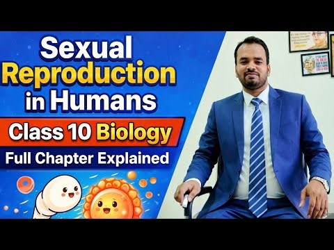 Sexual Reproduction in Humans Class 10 Biology Full Chapter Explained KS Biology