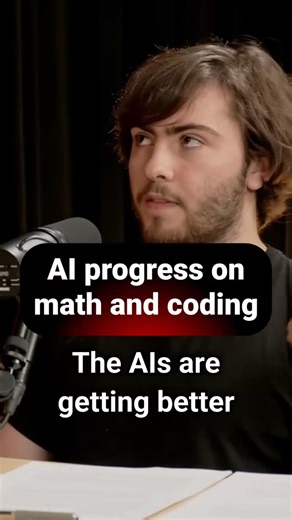 Neac Alone on Instagram: "AIs are getting better quickly at competitive math and computer programming. Already in top 50 on CodeForces and beating 8th graders in math competitions."