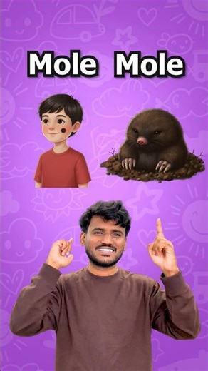 Learn 13 Homonyms for Kids 🎈💅🏻 | English Learning with Cartoon Animation