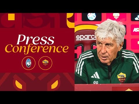 🟨 LIVE 🟥 LA CONFERENZA STAMPA DI GIAN PIERO GASPERINI ALLA VIGILIA DI ATALANTA-ROMA
