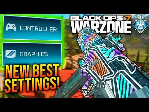New BEST SETTINGS For WARZONE & BLACKOUT! Best CONTROLLER, GRAPHICS, & AUDIO SETTINGS!