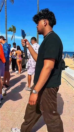 🇺🇸 POV: Beach Walk Spring Break Florida, USA #shorts