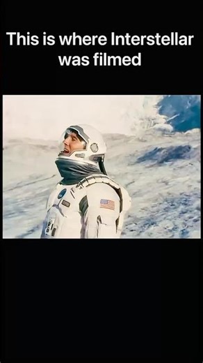 Interstellar’s Alien Planets Were Filmed on Earth — In Iceland! #Interstellar #ChristopherNolan