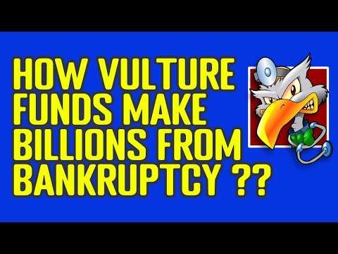How Vulture Funds Make Billions From Bankruptcy: Distressed Debt & Loan-to-Own Explained