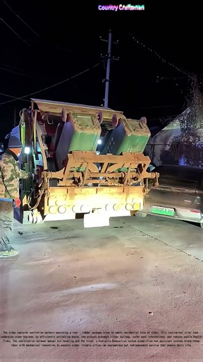 Hauling Waste After Dark: How Municipal Garbage Trucks Keep Urban Life Hygienic