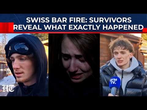 Swiss Bar Fire: Survivors Reveal What Exactly Happened - 'Woman Waved Bottle High During Fireworks…'