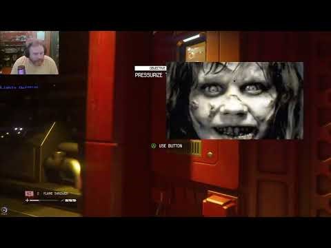 Montage of 'Can I outsmart the Alien s in Alien Isolation' Part 1