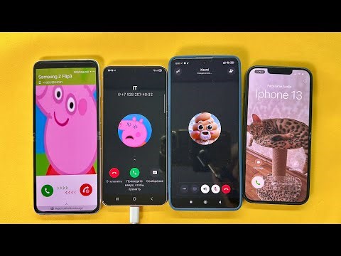 Incoming Call WhatsApp/ FaceTime iPhone 13, Xiaomi Redmi 13, Samsung S21, Z Flip