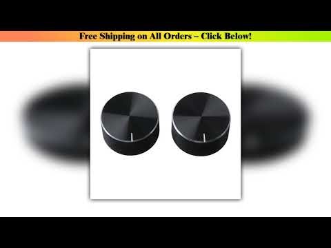 2Pcs 25x13mm Rotary Potentiometer Knob Encoder Volume Control For Speaker Amplifier HiFi Wholesale