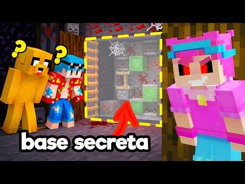 Creé un CLAN SECRETO OSCURO en Minecraft... 😈 LOS VECINOS #8