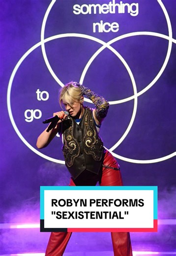 @robyn performs the title track from her upcoming album, “Sexistential.