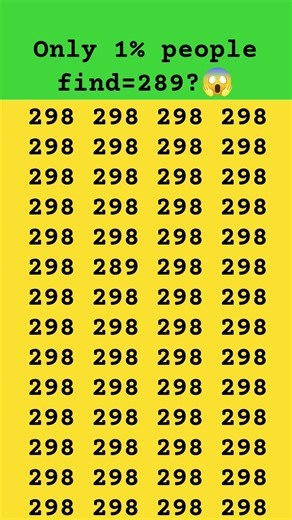 find 289🤔 subscribe for more puzzle #shorts #viral #brainteasers #numbers #trending #fypシ #quiz #new