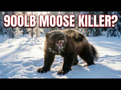 Wolverine: How a 33lb Predator Kills a 900lb Moose