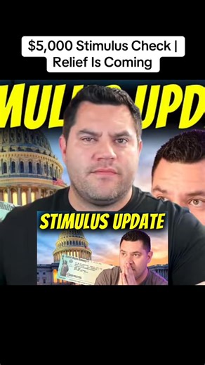 $5,000 Stimulus Check | Relief Is Coming #breakingnews #viral #politics #donaldtrump #trump #democrats #fyp #2anews #snyderreports #snyderreportsnews #new | Brice Small