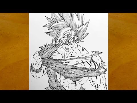 Goku Super Saiyan Drawing Guide | Powerful Anime Style