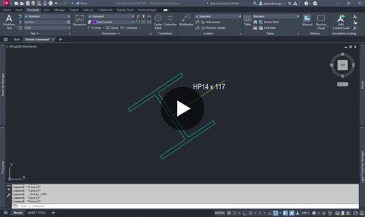 AutoCAD TORIENT Command Rotates Text for Parallel Alignment | J.A.Roberts Co. posted on the topic | LinkedIn