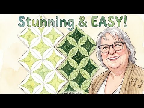 Cathedral Window Table Runner | Easy Quilting Project Using Layer Cakes