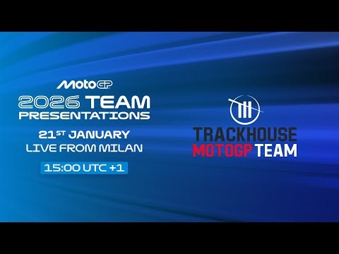 Trackhouse MotoGP Team | 2026 MotoGP Team Presentations Live Show