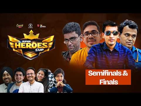Super Heroes Cup 2026 Finals | Live Commentary by Sagar, Samay, Amruta & Soumya