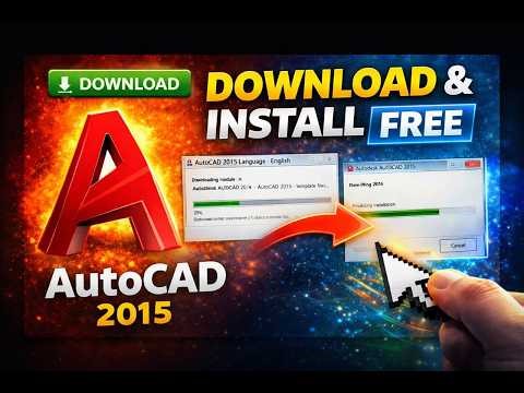 AutoCAD 2015 Free Download & Install | Step-by-Step Tutorial (100% Working)