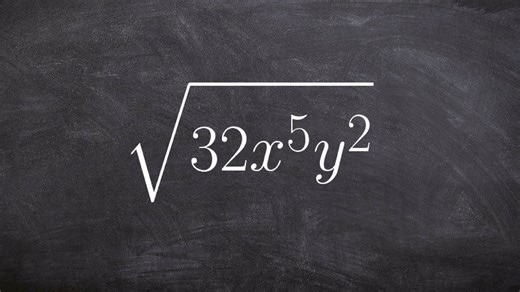 Learn how to simplify a radical expression using the power rule