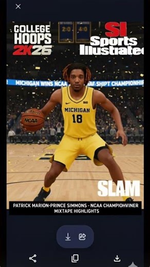 NBA 2K26 2k sports college hoops 2k26 Patrick Marion-Prince Simmons