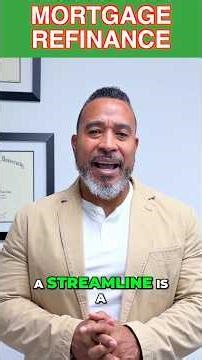 FHA Mortgage Streamline Refinance