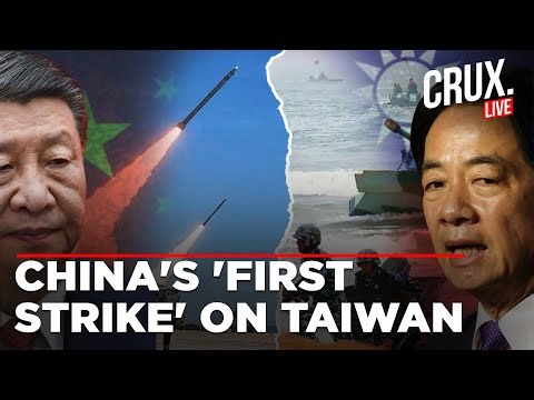 LIVE | 'Targets Hit' First Footage Of China's Long Range Live Fire Drills Near Taiwan | Japan | Crux