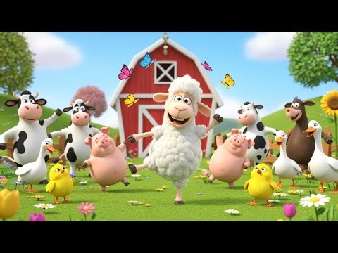 Baa Baa White Sheep Song for Kids | Fun Nursery Rhyme & Baby Music 🐑🎶👶