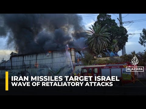 Large fires, plumes of smoke seen in Israel following latest Iranian missile strikes