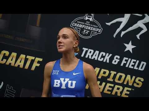 Jane Hedengren Wins NCAA 5K 2026 With Stunning Finish | Post-Race Interview