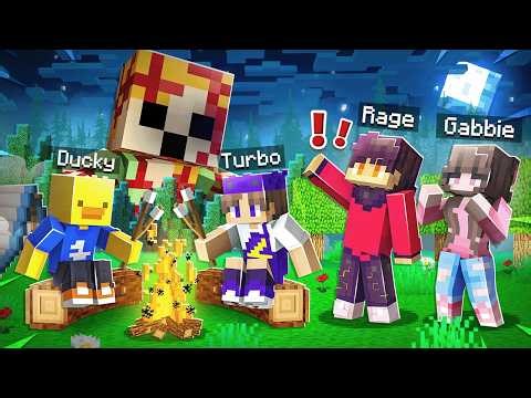 Do NOT Go CAMPING in Minecraft at 3:00 AM!