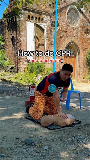 How to Do CPR (Hand Placement & Position) ADULT HANDS-ONLY CPR • Ensure the scene is safe • Tap and shout (no response) • Call emergency services • Send someone to get an AED • No pulse and not breathing normally = CPR COMPRESS • Hands on the center of the chest • Elbow straight • Push hard and fast • Depth: at least 5 cm (2 in) • Rate: 100–120/min • Allow full chest recoil • Use an AED as soon as available • Turn it on, attach pads, and follow prompts • Resume CPR immediately CONTINUE CPR ➡️ Un